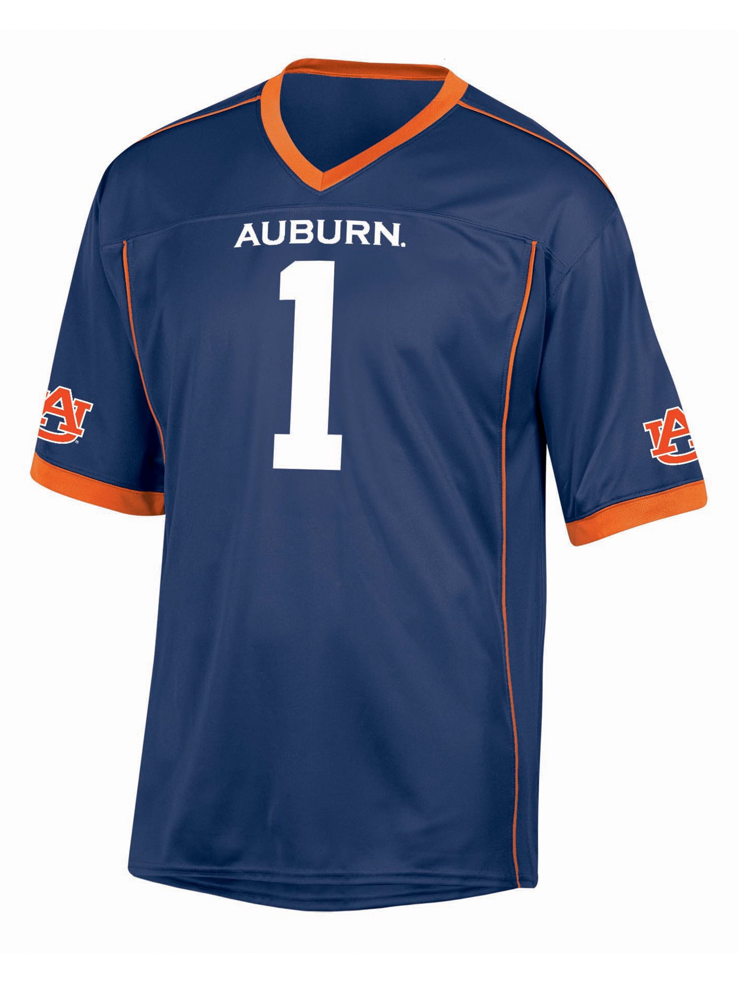 NCAA AUBURN TIGERS Mens Primry Color Synthetic JSY Football - Walmart.com