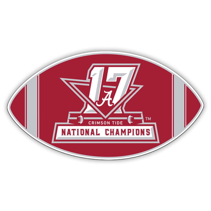 NCAA Alabama Crimson Tide National Champions 2017 12" Magnet - Walmart.com
