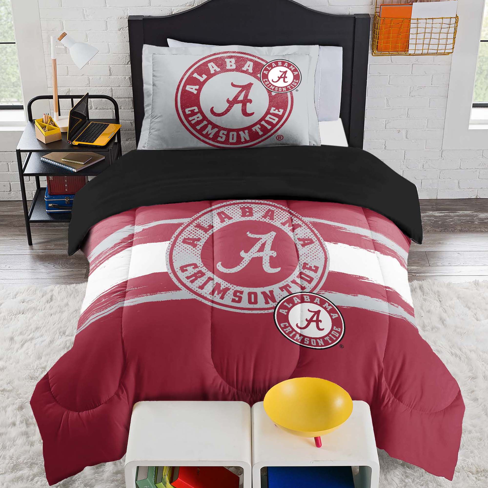 NCAA Alabama Crimson Tide Comforter & Sham Set - Walmart.com