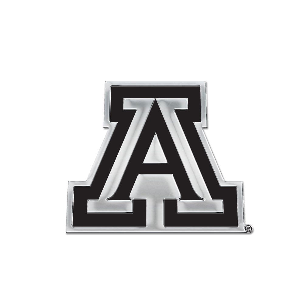 NCAA Arizona Wildcats Team Metal Chrome Free Form Auto Emblem - Walmart.com