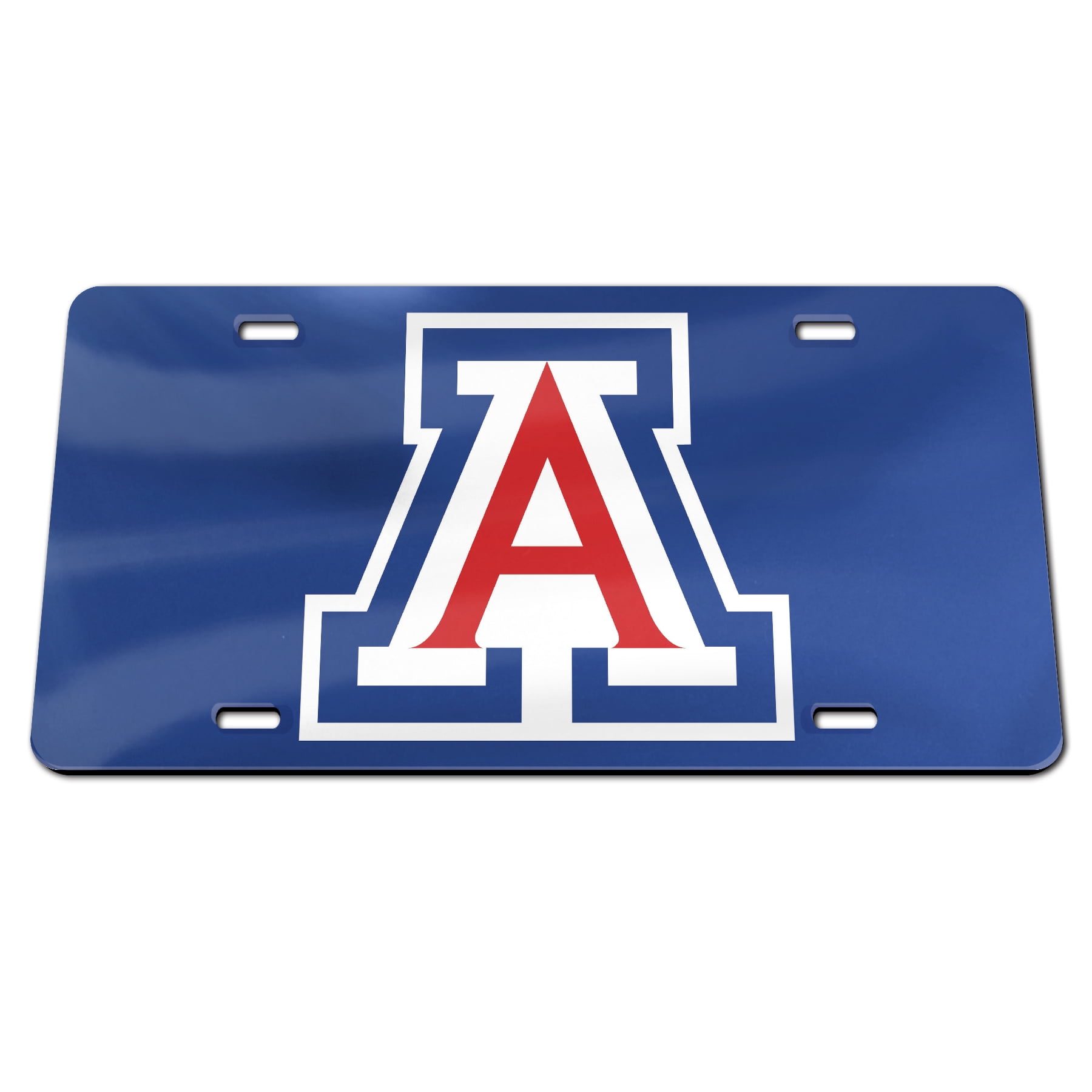 NCAA Arizona Wildcats Team Mirror License Plate - Walmart.com