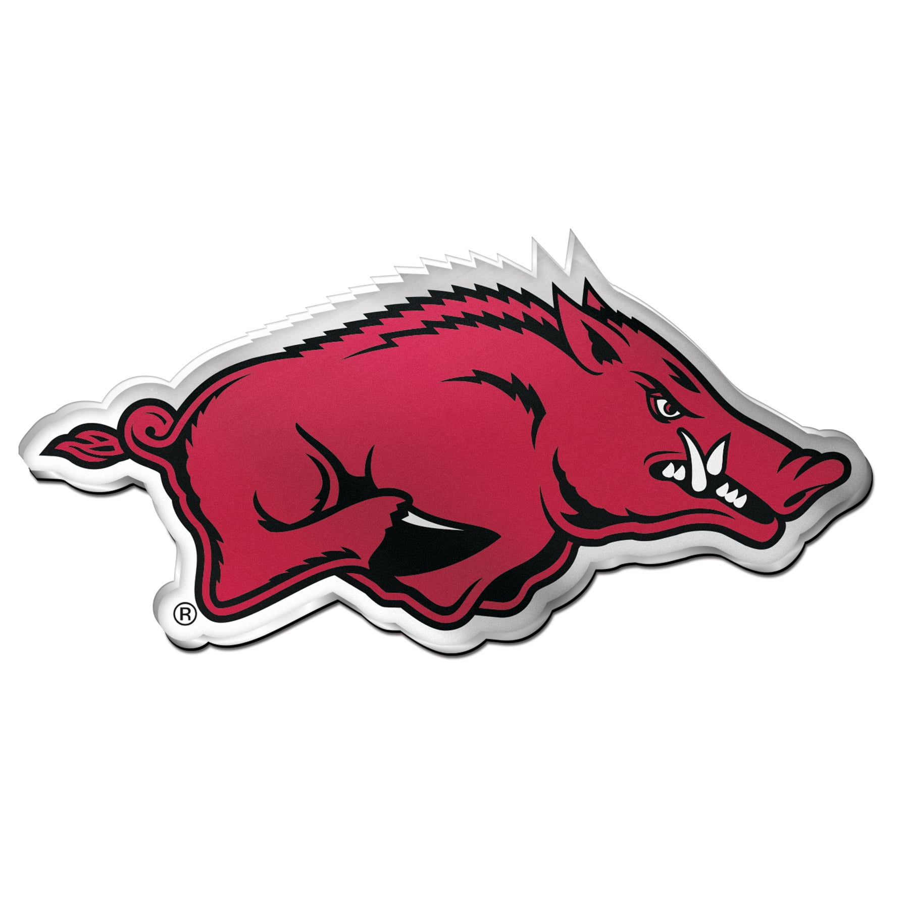 NCAA Arkansas Prime Metallic Auto Emblem - Walmart.com