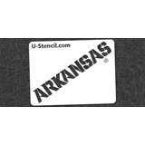 NCAA Arkansas Razorbacks Collegiate 'ARKANSAS' Mini Stencil Kit ...