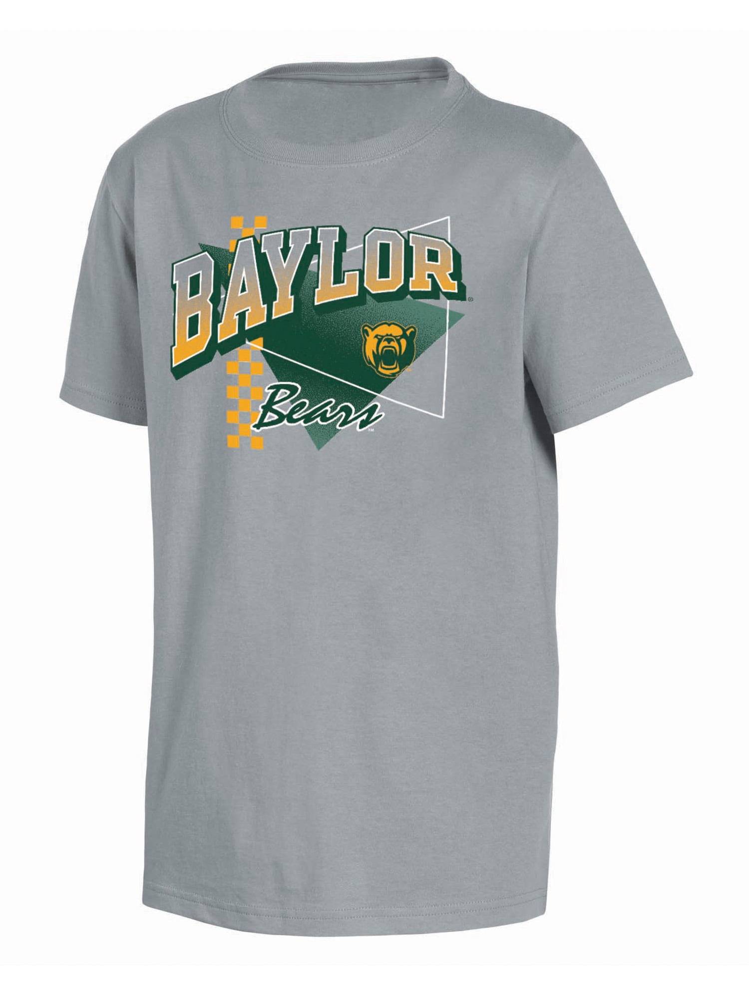 NCAA BAYLOR BEARS Boys Grey Color Blend SS TEE Race OPP - Walmart.com