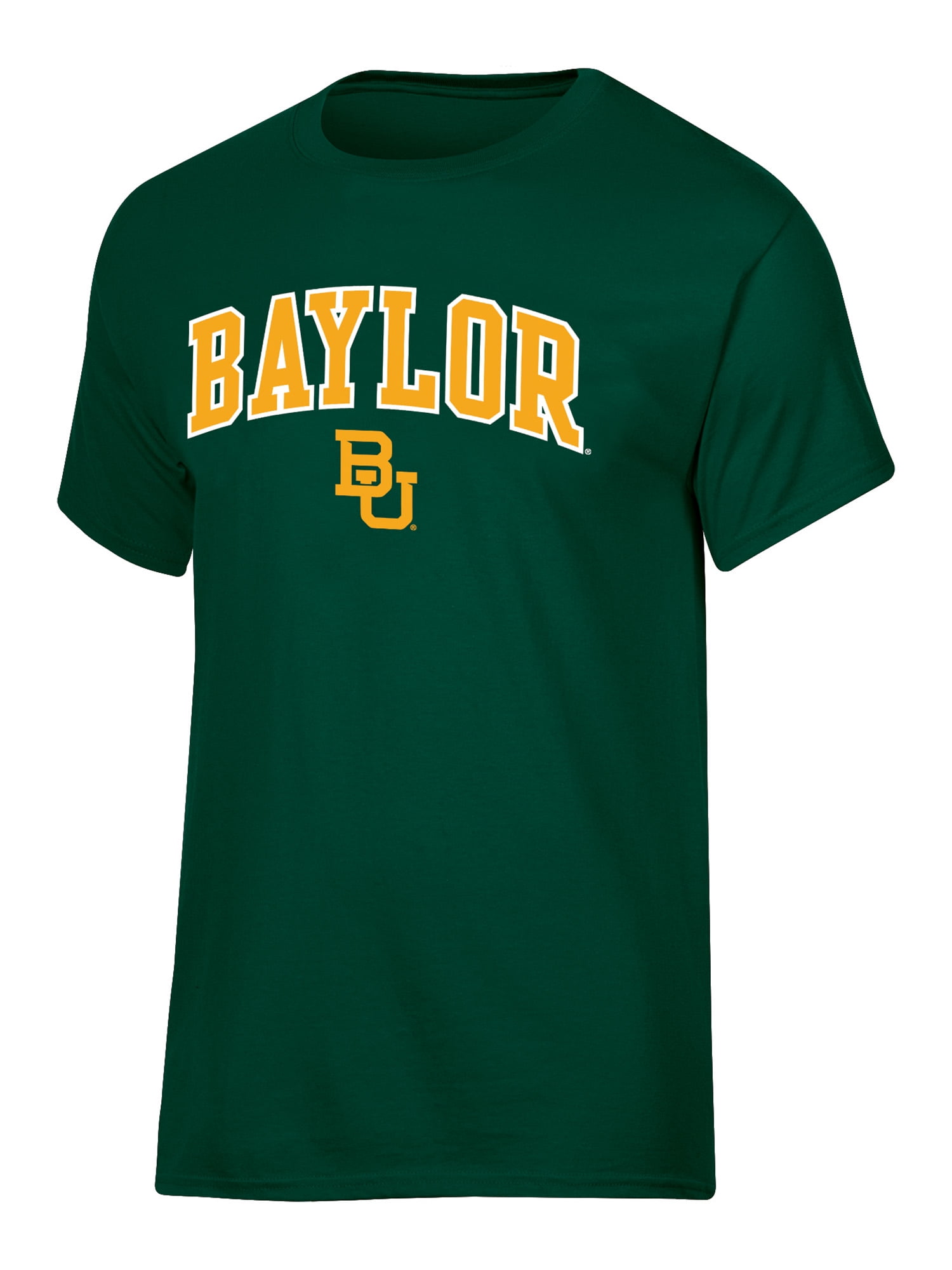 NCAA BAYLOR BEARS Mens Primry Color Cotton SS TEE Arch Over OPP ...