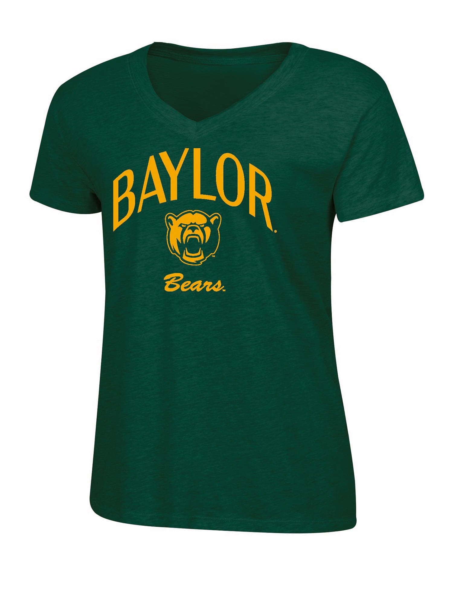 NCAA BAYLOR BEARS Womens Primry Color Cotton SS TEE Chain Arch Over OPP ...
