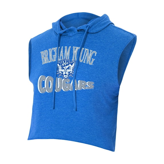 NCAA BYU Cougars Womens Team Color Muscle Hood - Walmart.com