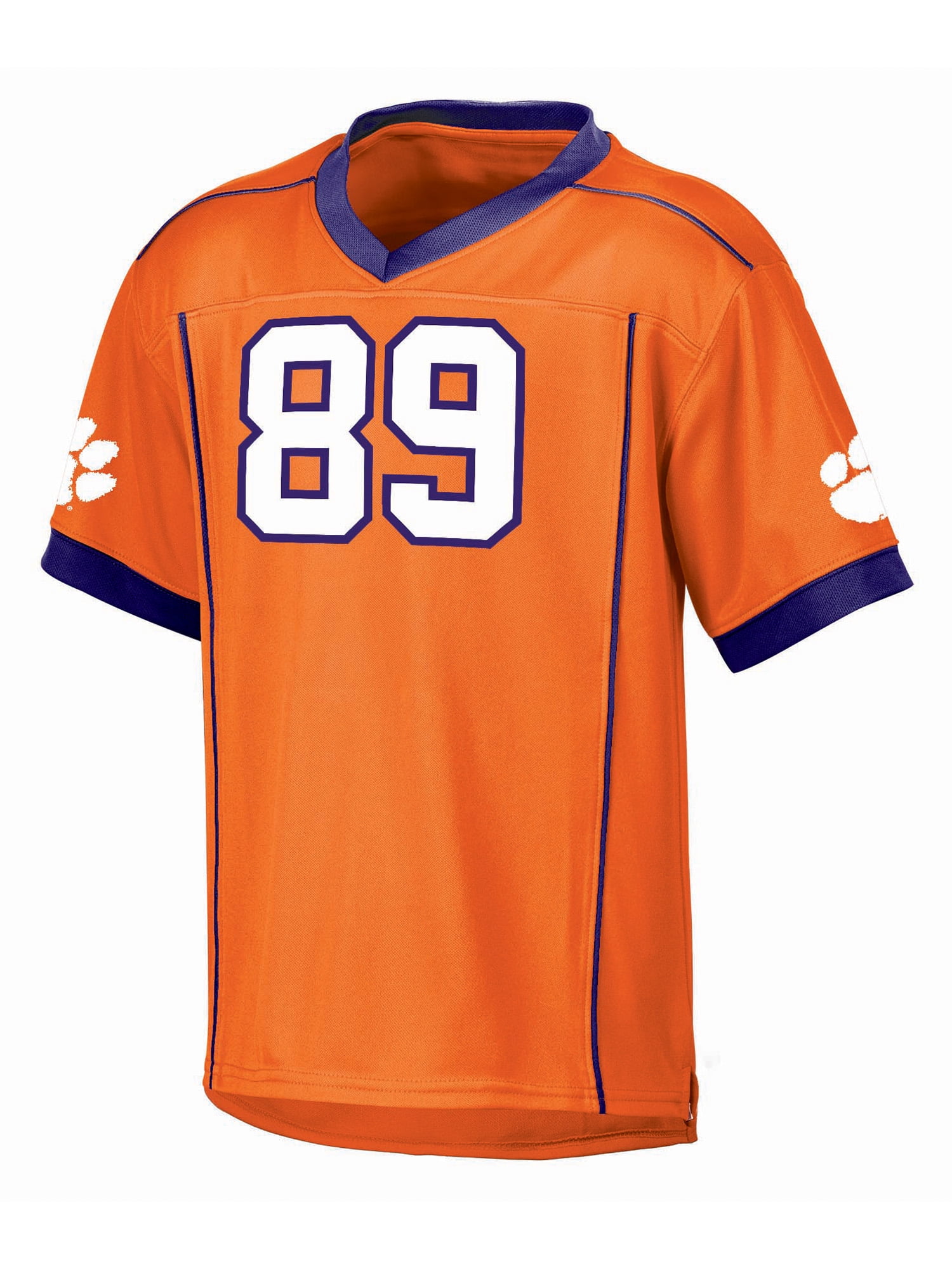 NCAA CLEMSON TIGERS Boys Primry Color Synthetic JSY Football - Walmart.com