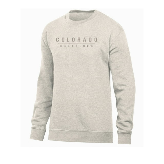 NCAA COLORADO BUFFS Mens Oatml Color Cotton Fleece PVR Tonal Name ...