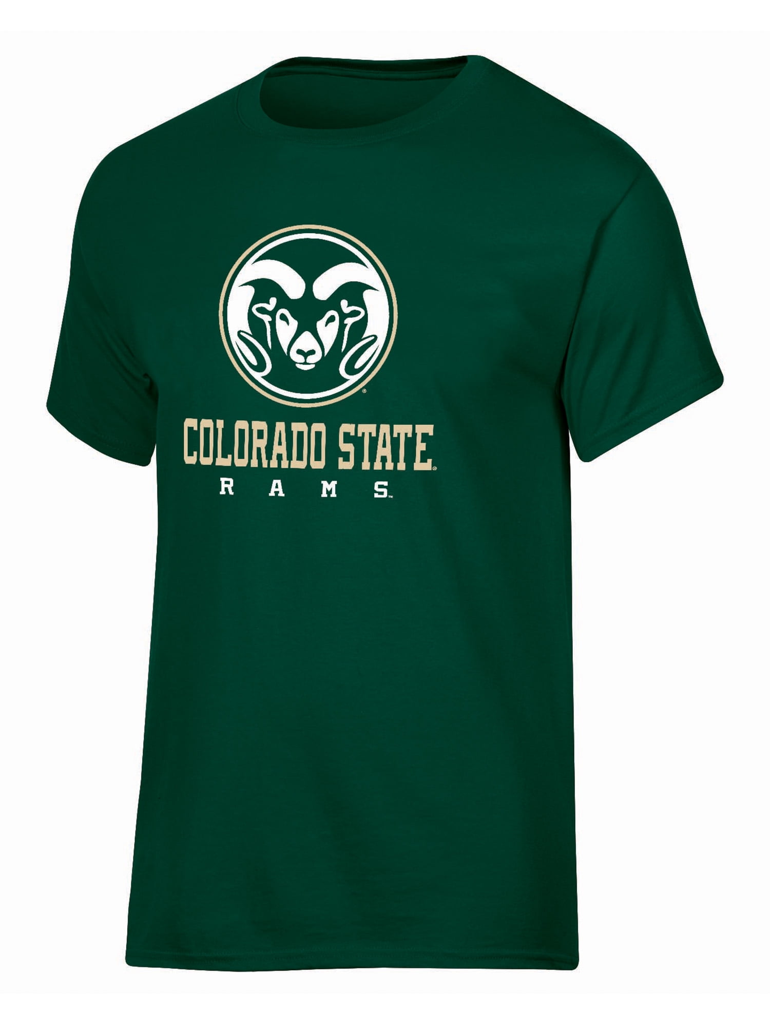NCAA COLORADO STATE Mens Primry Color Cotton SS TEE Logo Over Name OPP ...