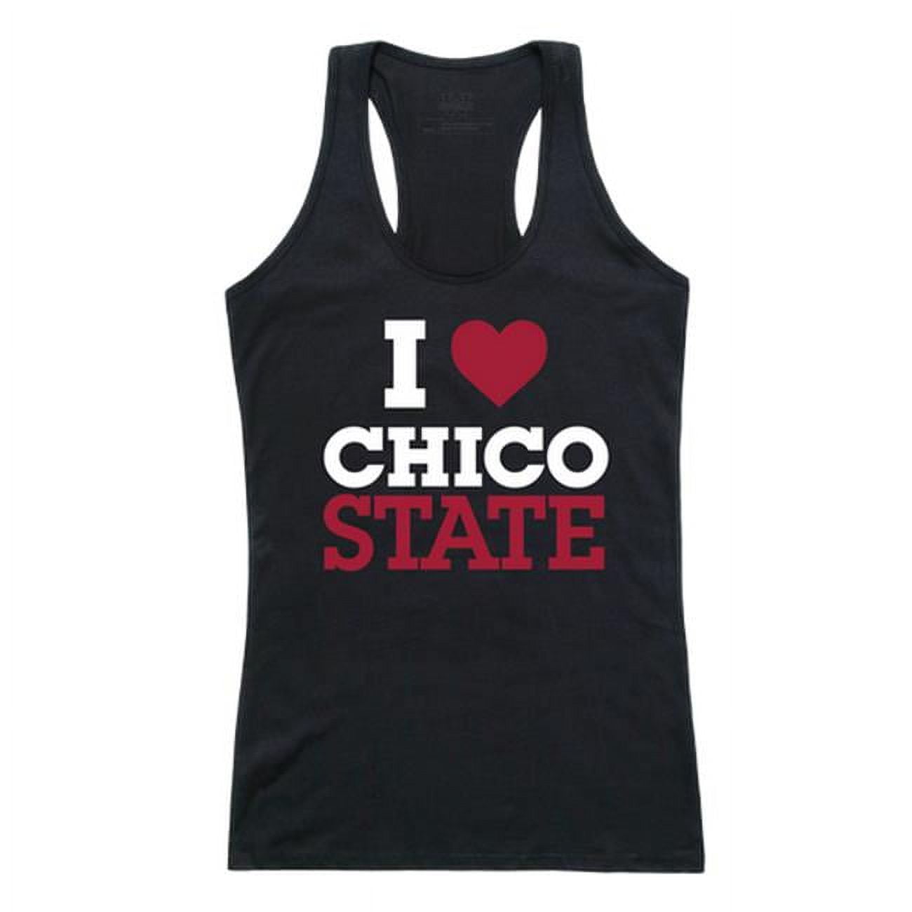 NCAA Cal State Chico Wildcats Women Love Tank Top, Black - Medium ...