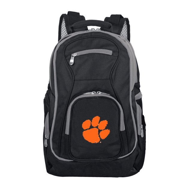 NCAA Clemson Tigers Premium Laptop Backpack with Colored Trim - Walmart.com