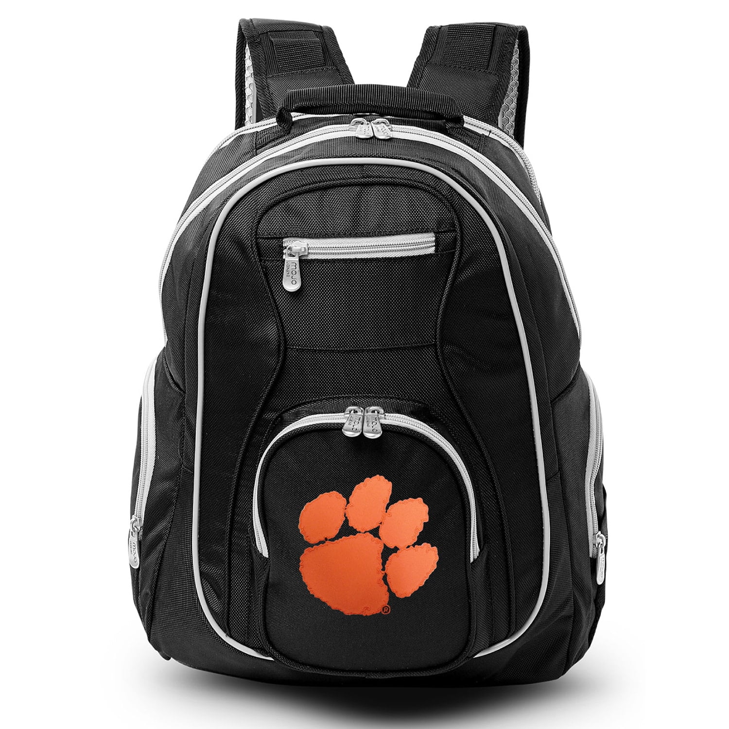NCAA Clemson Tigers Premium Laptop Backpack with Colored Trim - Walmart.com