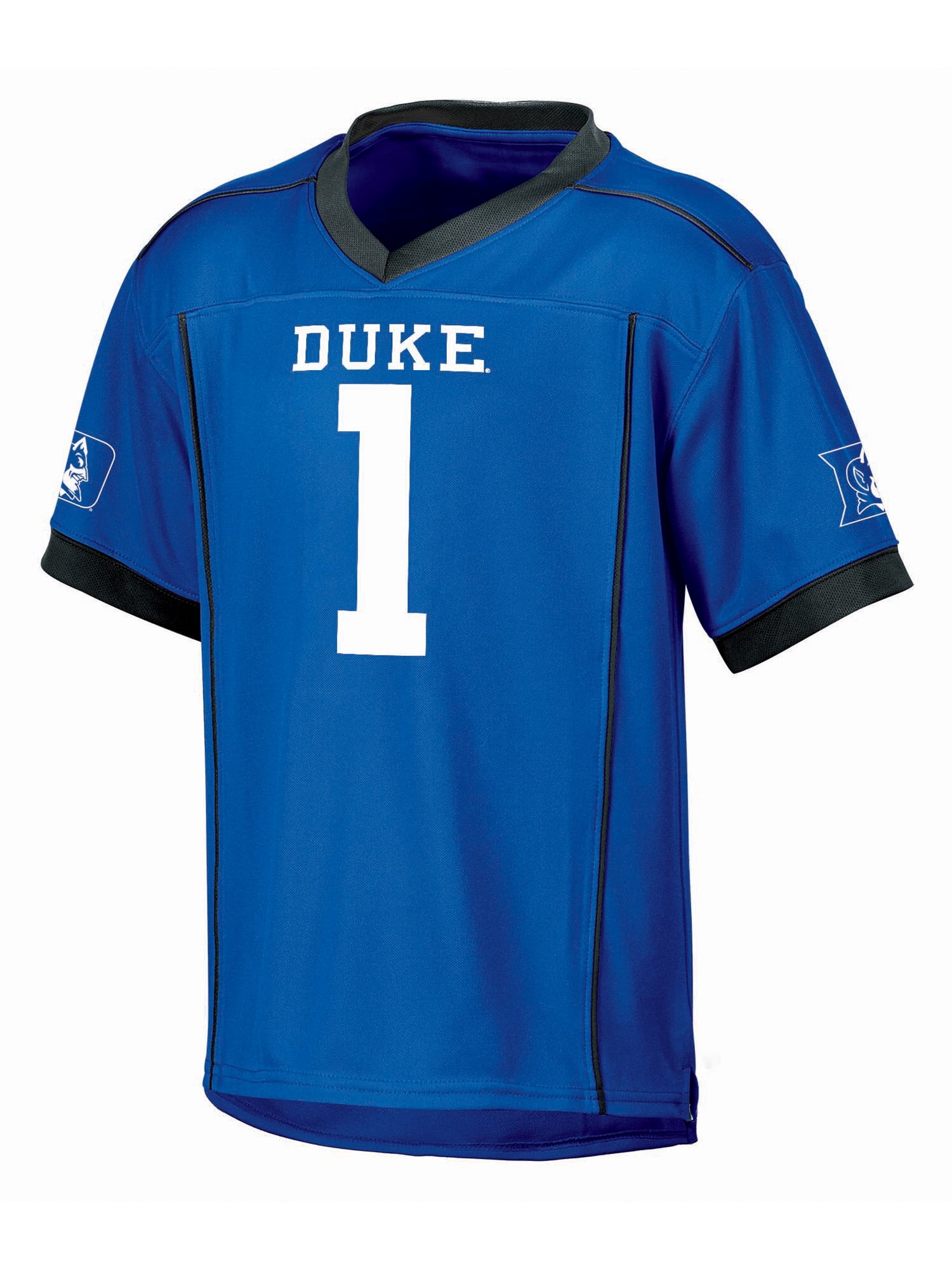 NCAA DUKE BLUE DEVILS Boys Primry Color Synthetic JSY Football ...