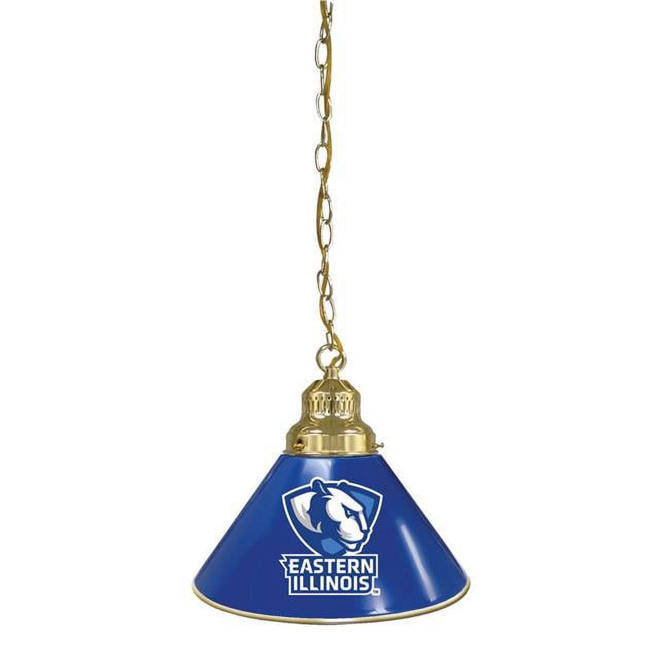 NCAA Eastern Illinois University Single Shade Pendant Light - Brass ...