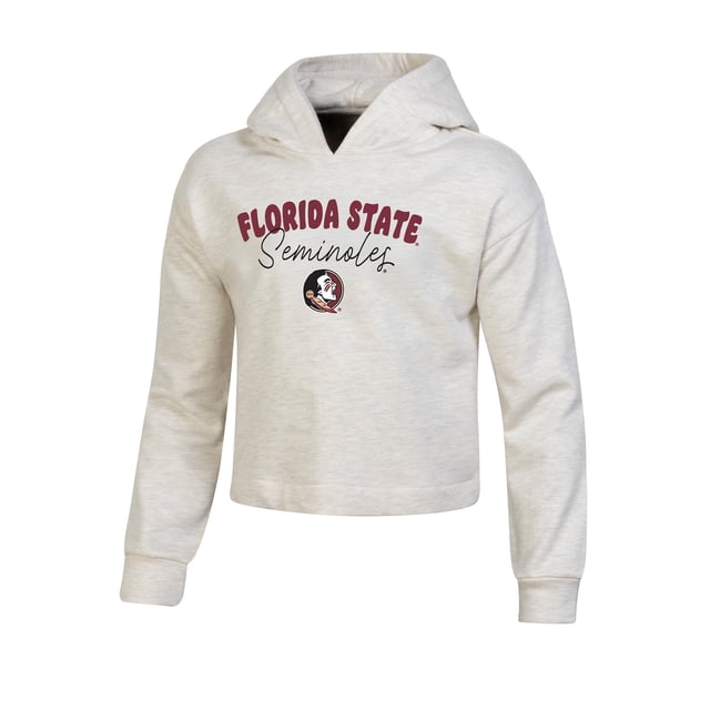 NCAA FLORIDA STATE Girls Grey Color Cotton Fleece HDY Puff Print ...