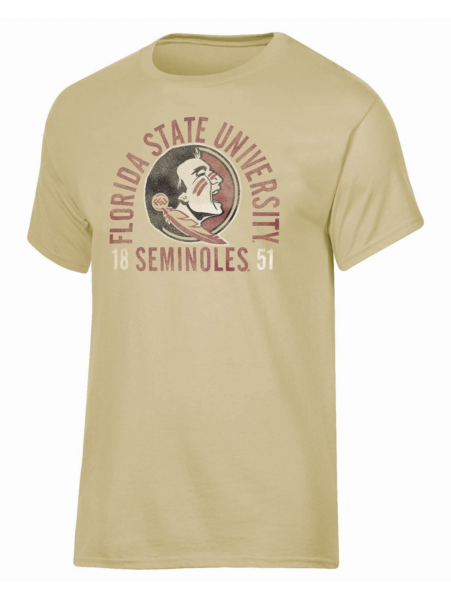 NCAA FLORIDA STATE Mens Altrnt Color Cotton SS TEE Arch Faded OPP ...