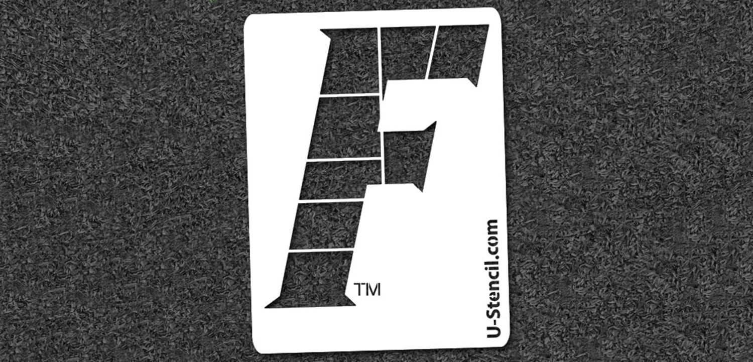 NCAA Florida Gators Collegiate 'F' Mini Stencil Kit - Walmart.com