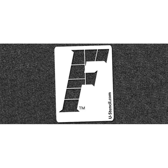 NCAA Florida Gators Collegiate 'F' Mini Stencil Kit - Walmart.com