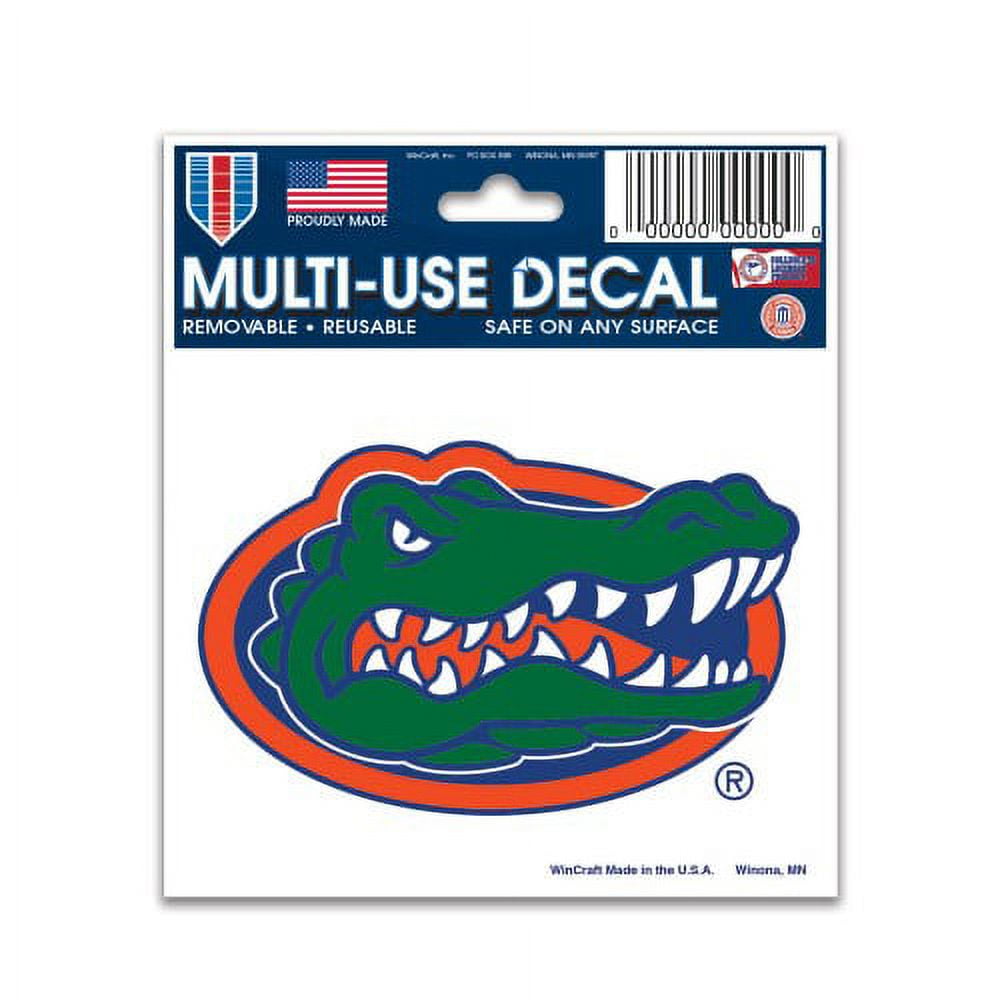 NCAA Florida Gators Prime 3" x 4" Multi-Use Decal - Walmart.com
