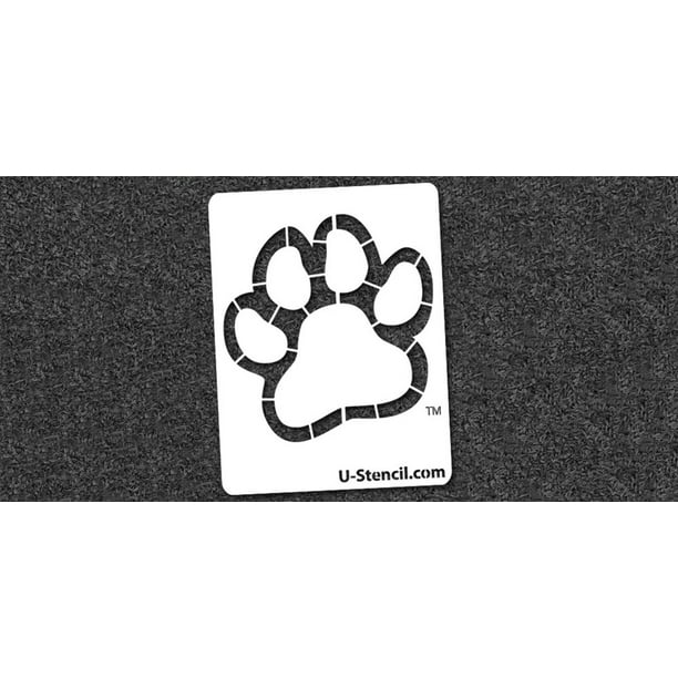 NCAA Fresno State Bulldogs Collegiate Paw Mini Stencil Kit - Walmart.com
