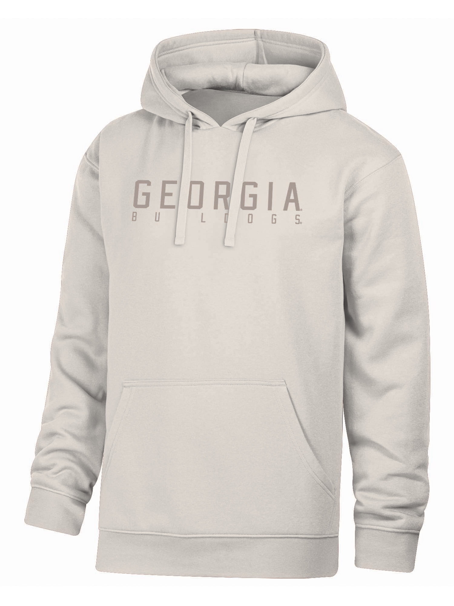 NCAA GEORGIA BULLDOGS Mens Oatml Color Cotton Fleece HDY Tonal Name ...