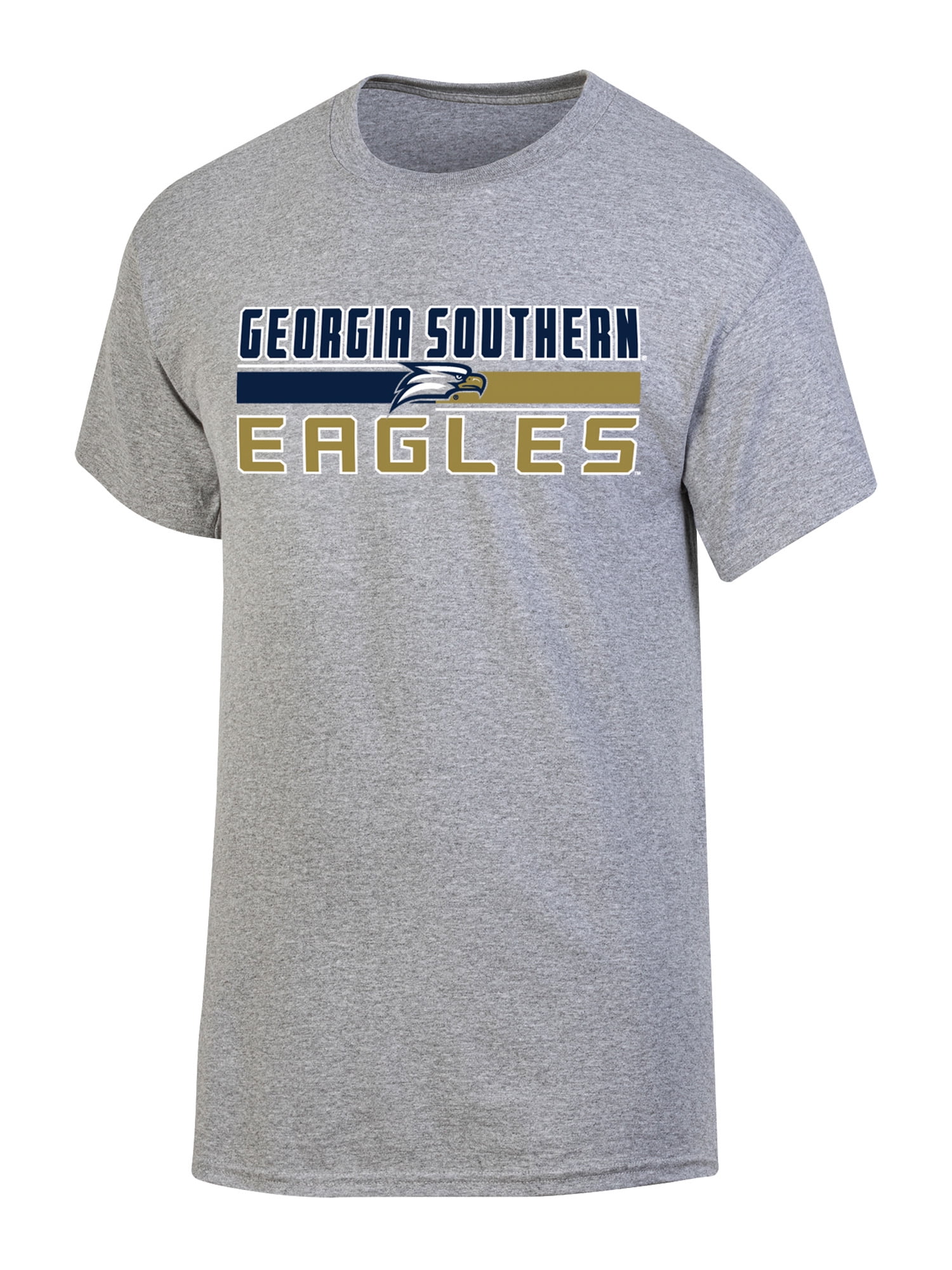 NCAA GEORGIA SOUTHERN Mens Grey Color Cotton SS TEE Blocked Color OPP ...