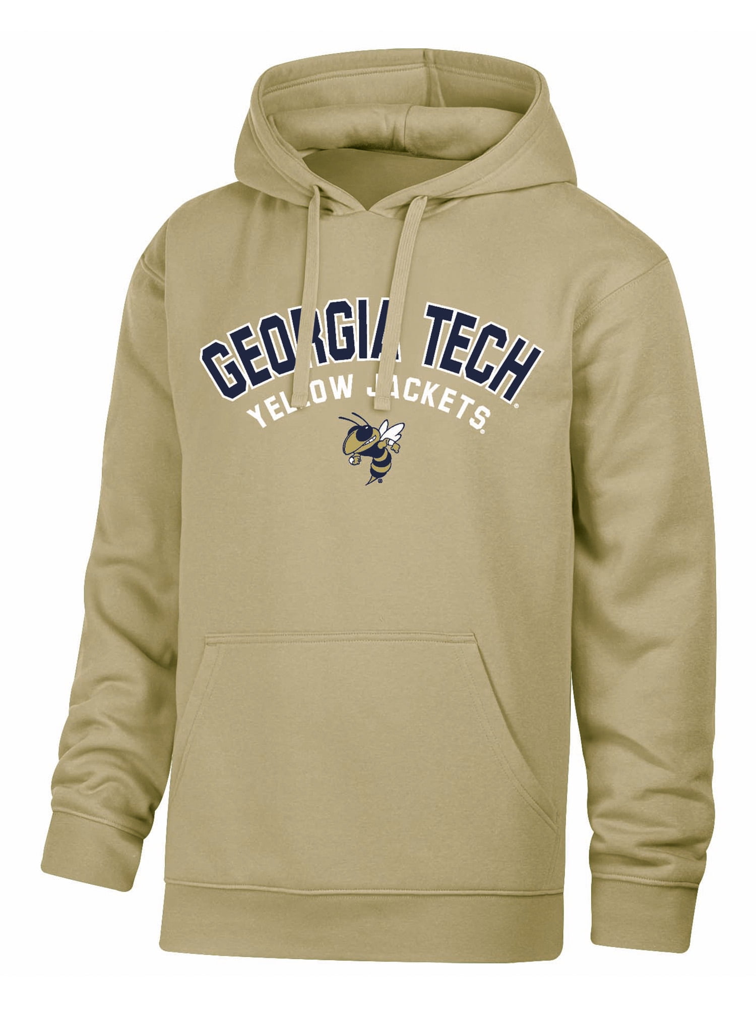 NCAA GEORGIA TECH Mens Primry Color Cotton Fleece HDY Arch Over ...