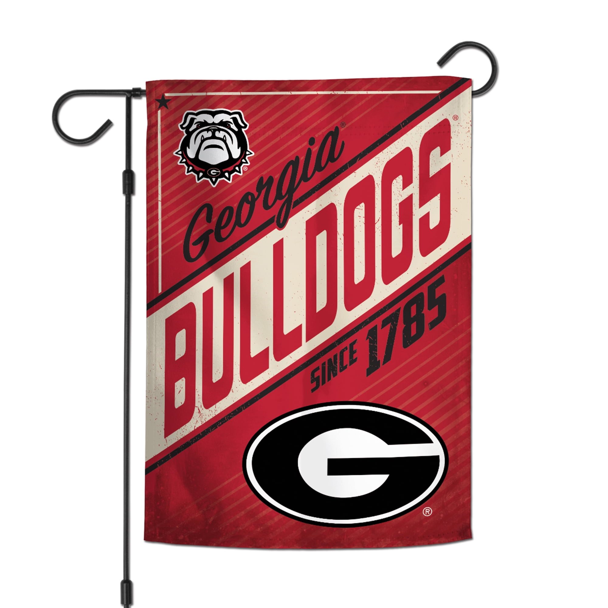 NCAA Georgia Bulldogs Retro 12" x 18" Garden Flag - Walmart.com