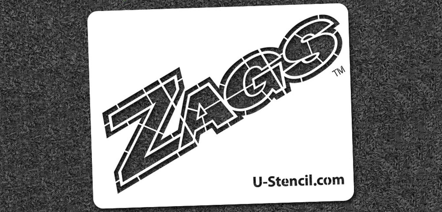 NCAA Gonzaga Bulldogs Collegiate 'ZAGS' Mini Stencil Kit - Walmart.com