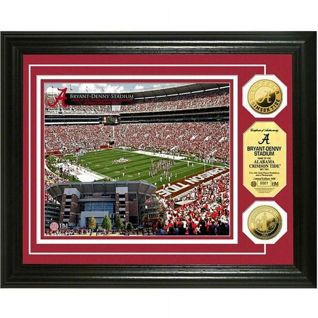 NCAA Highland Mint, 24KT Gold Coin Photomint, University of Alabama ...