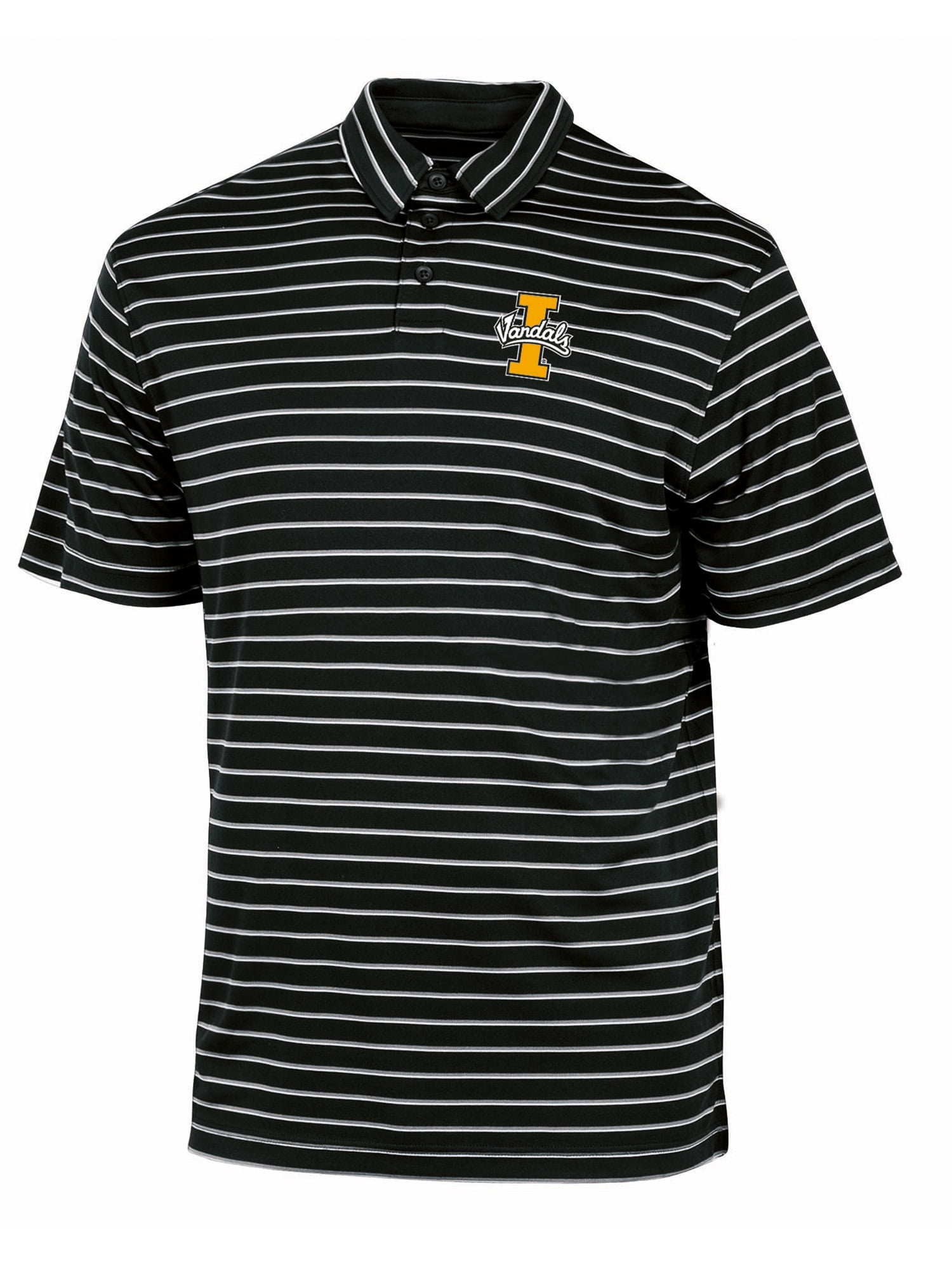 NCAA IDAHO VANDALS Mens Primry Color Synthetic POLO Striped - Walmart.com