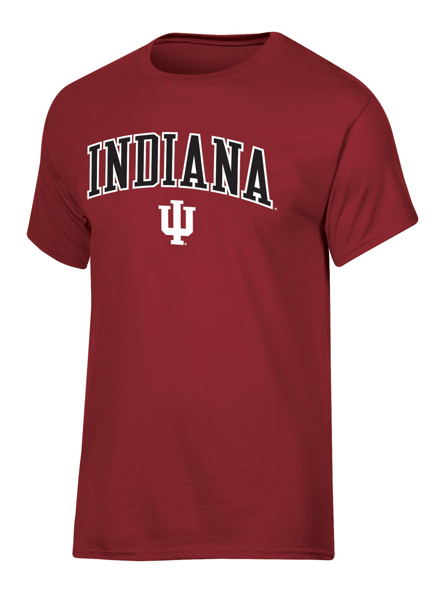 NCAA INDIANA Mens Primry Color Cotton SS TEE Arch Over OPP - Walmart.com