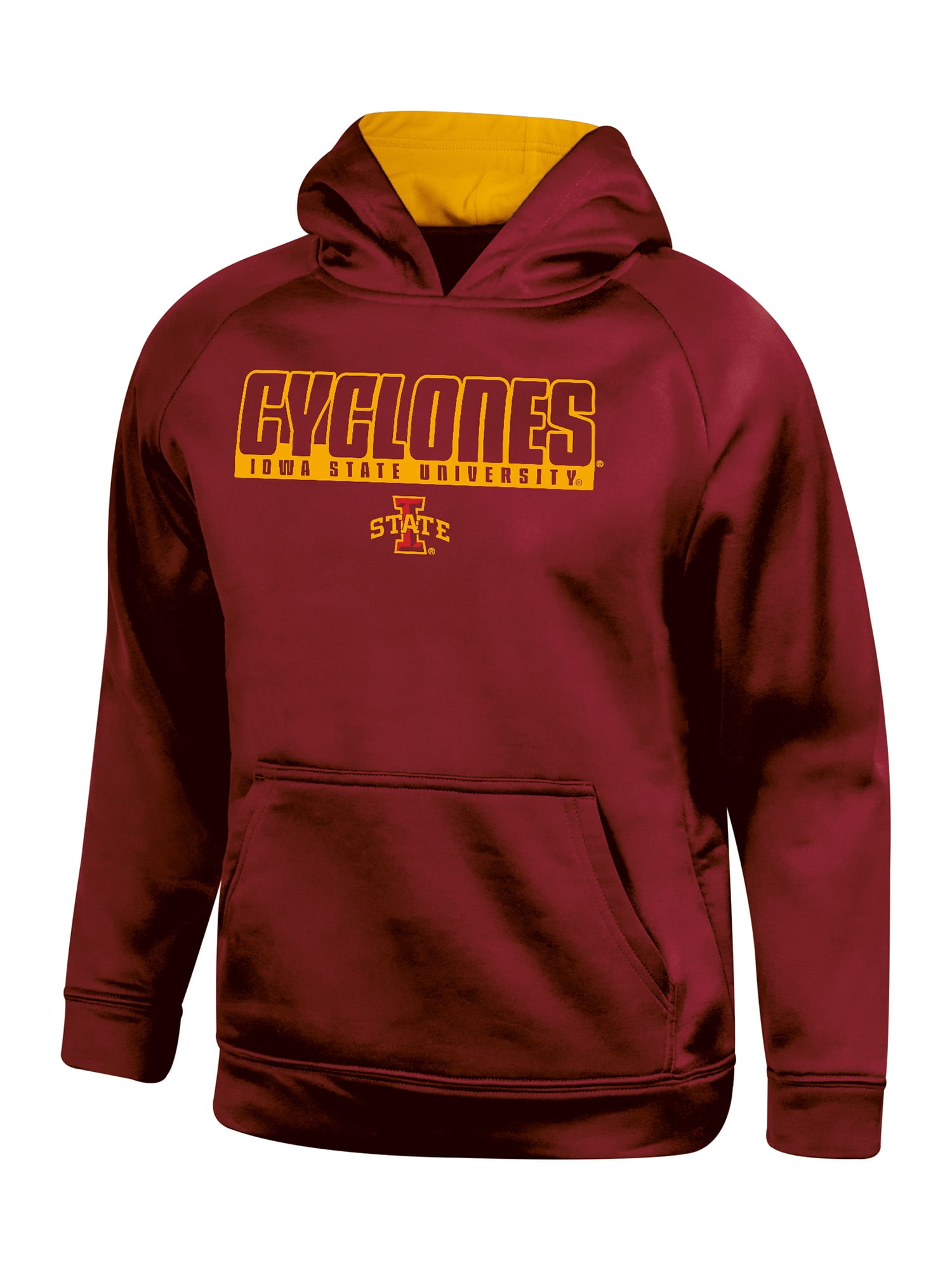 NCAA IOWA STATE Boys Primry Color Cotton Fleece HDY Stacked - Walmart.com