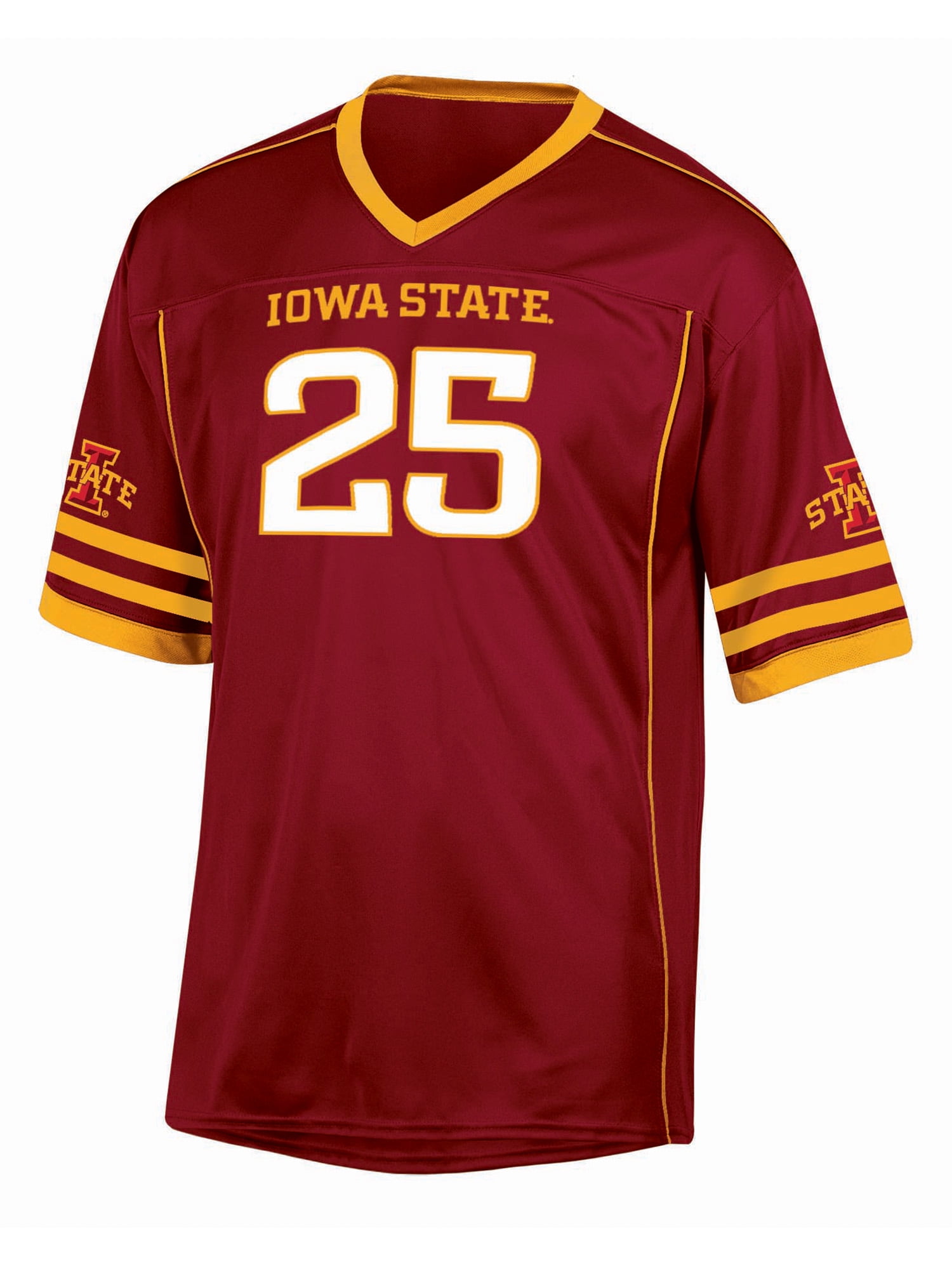 NCAA IOWA STATE Mens Primry Color Synthetic JSY Football - Walmart.com