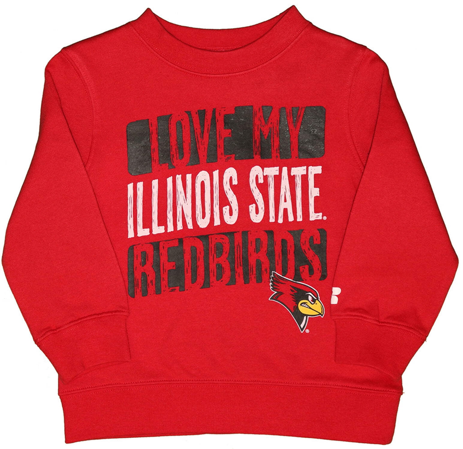 NCAA ISU Illinois State University Toddlers' Crew Neck Fleece - Walmart.com
