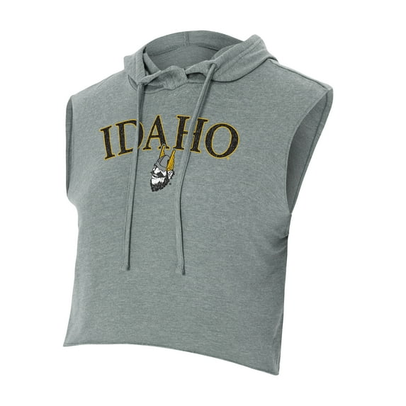 NCAA Idaho Vandals Womens Grey Muscle Hood - Walmart.com