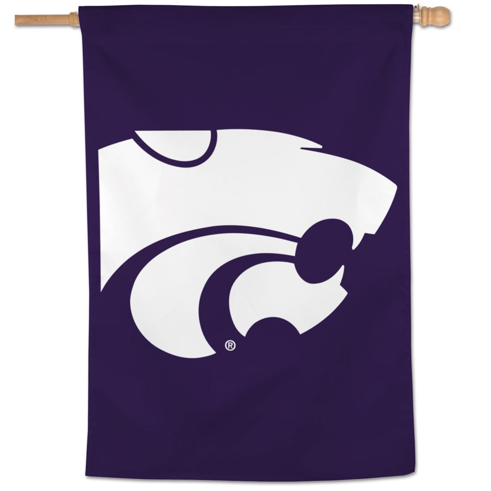 NCAA Kansas State Team 28" x 40" Vertical Flag - Walmart.com