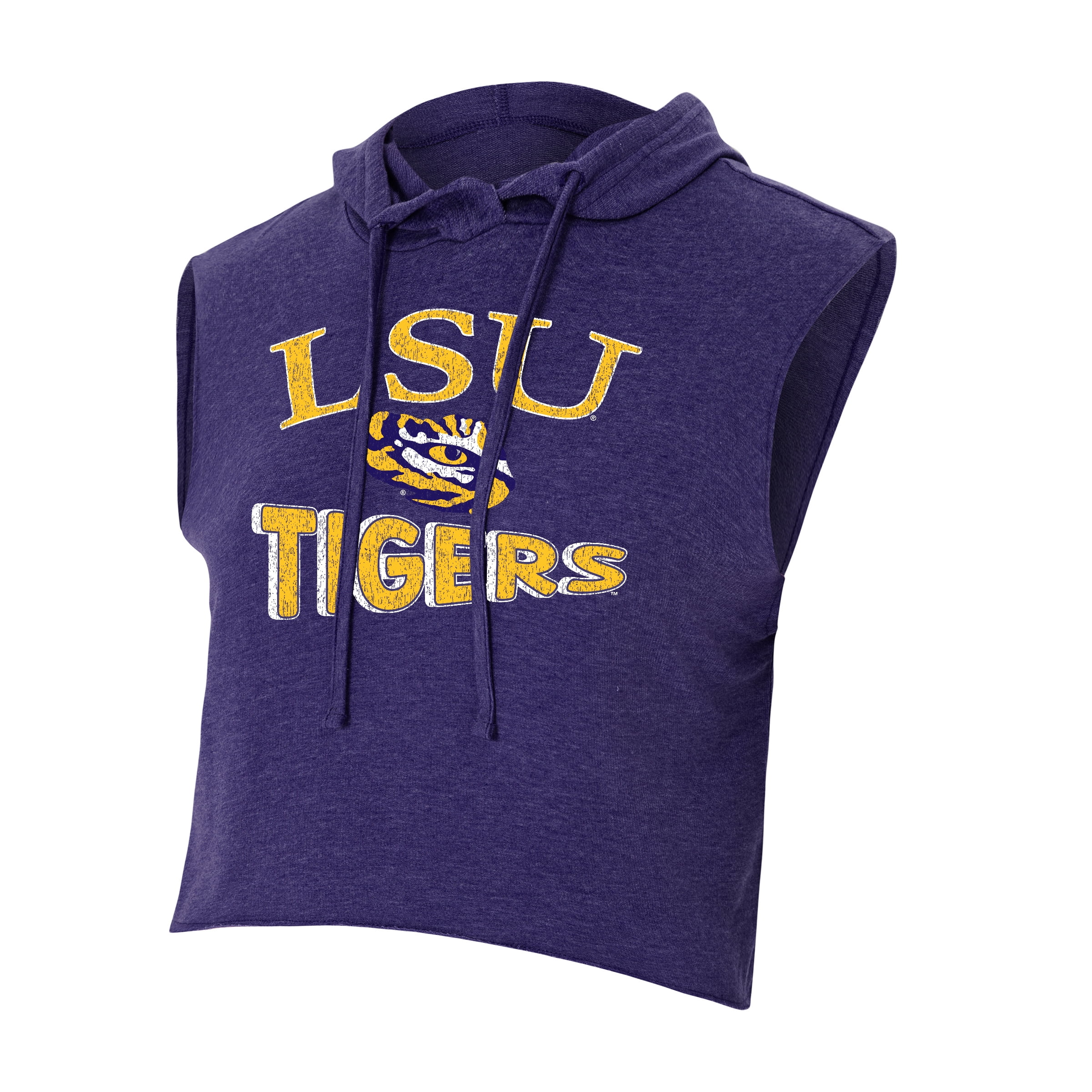 NCAA LSU Tigers Womens Team Color Muscle Hood - Walmart.com