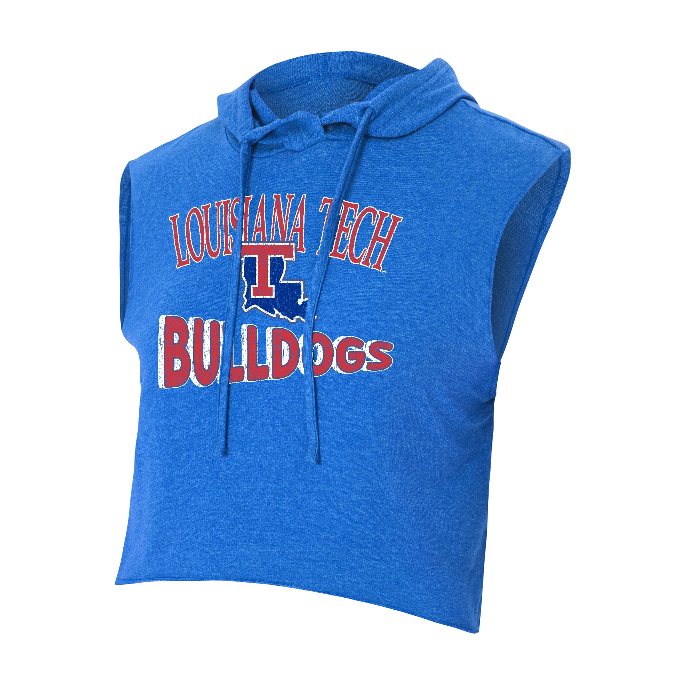 NCAA Louisiana Tech Bulldogs Womens Team Color Muscle Hood - Walmart.com