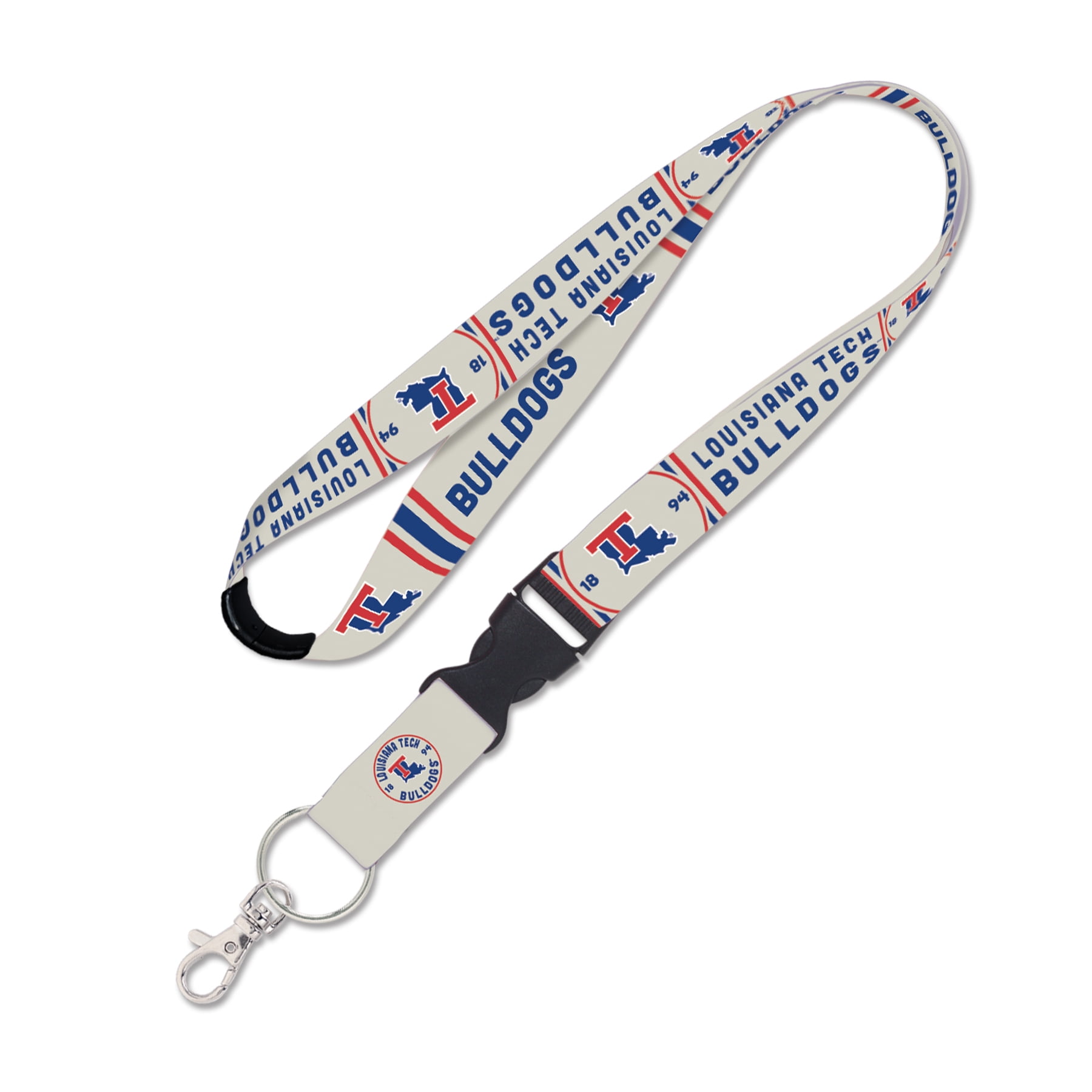NCAA Louisiana Tech Team Vintage 1" Reversible Lanyard with Buckle ...