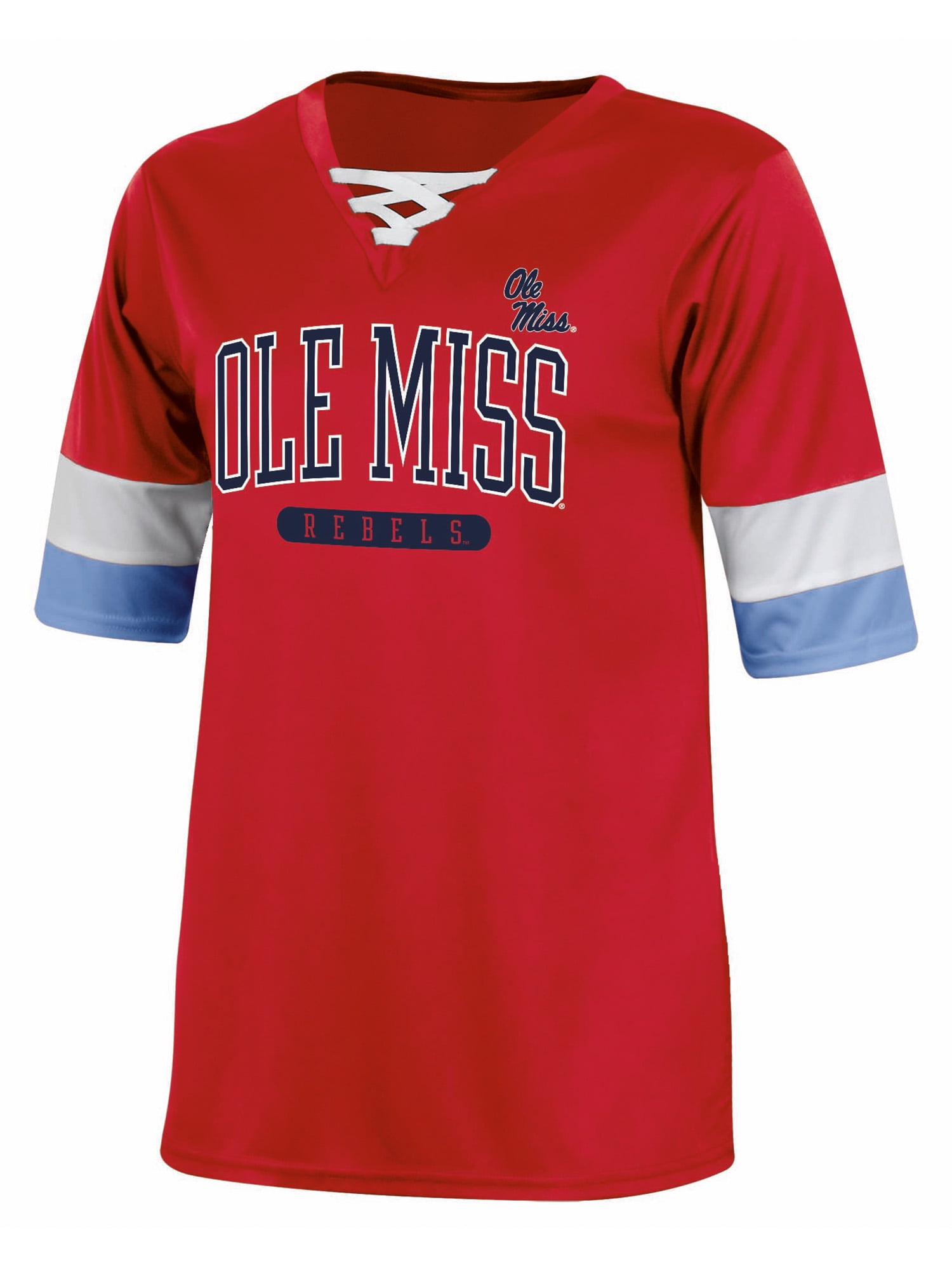 NCAA MISSISSIPPI Womens Primry Color Synthetic JSY Athena Lace up ...