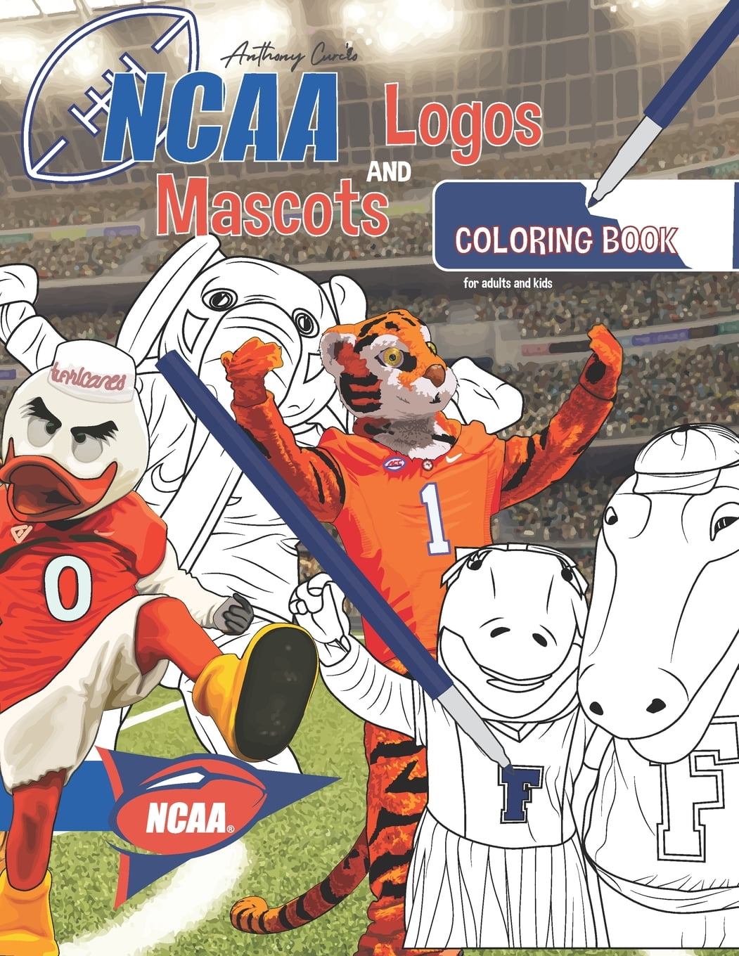College Football Coloring Pages Logos
