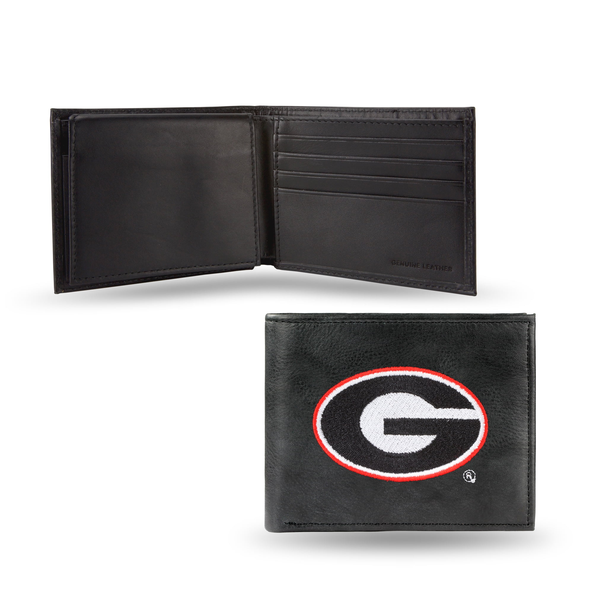 NCAA - Men's Georgia Bulldogs Embroidered Billfold Wallet - Walmart.com