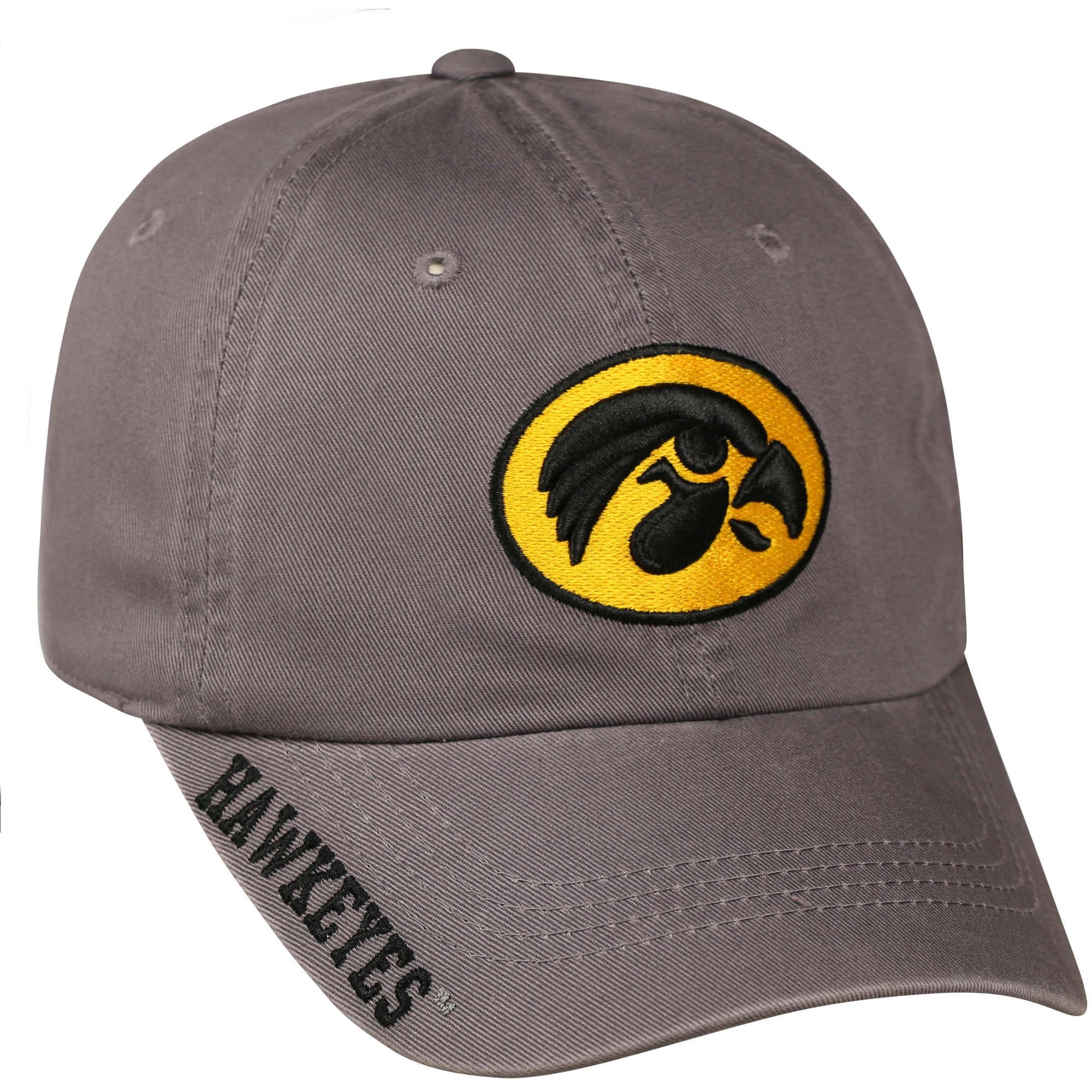 NCAA Men's Iowa Hawkeyes Grey Cap - Walmart.com