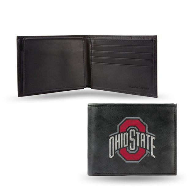 NCAA - Men's Ohio State Buckeyes Embroidered Billfold Wallet - Walmart.com