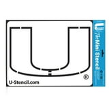 NCAA Miami Hurricanes Collegiate 'U' Mini Stencil Kit - Walmart.com