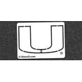 NCAA Miami Hurricanes Collegiate 'U' Mini Stencil Kit - Walmart.com