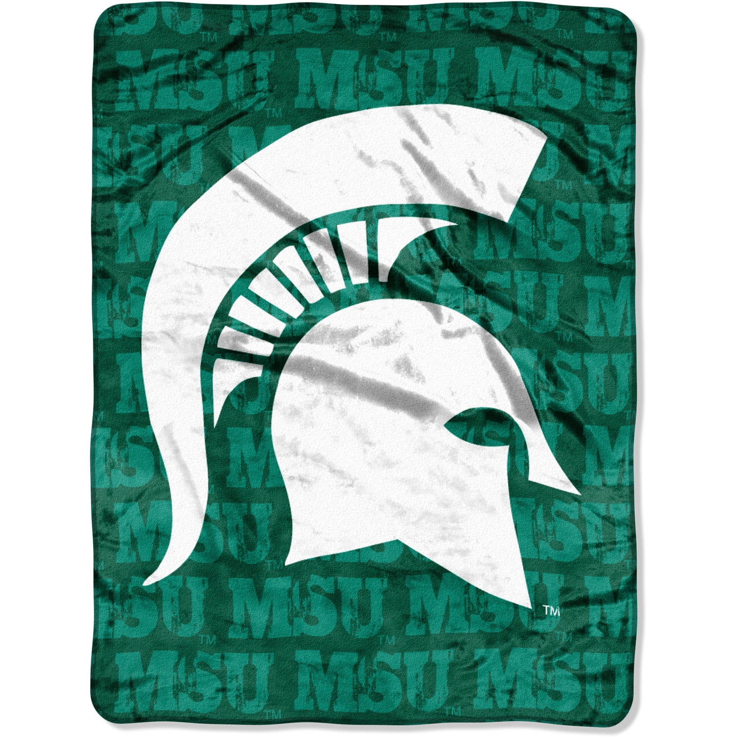 NCAA Michigan State Spartans 46" x 60" Micro Raschel Throw, 1 Each ...