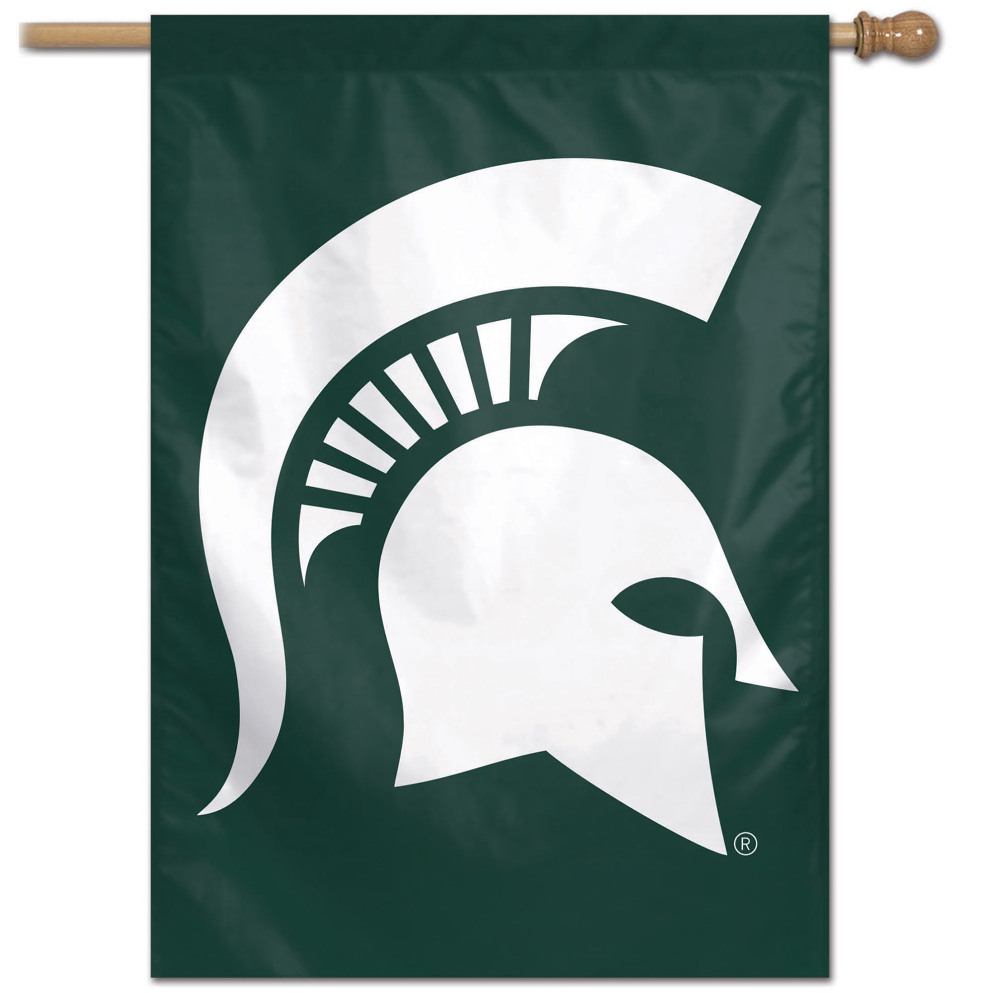 NCAA Michigan State Team 28" x 40" Vertical Flag - Walmart.com